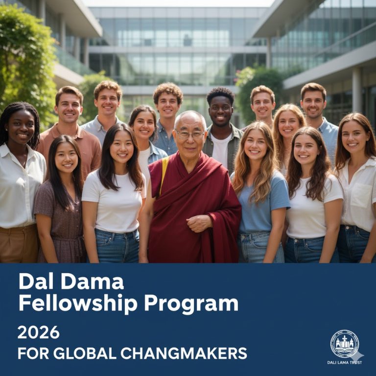 Dalai Lama Fellowship Program 2026 for Global Changemakers ...