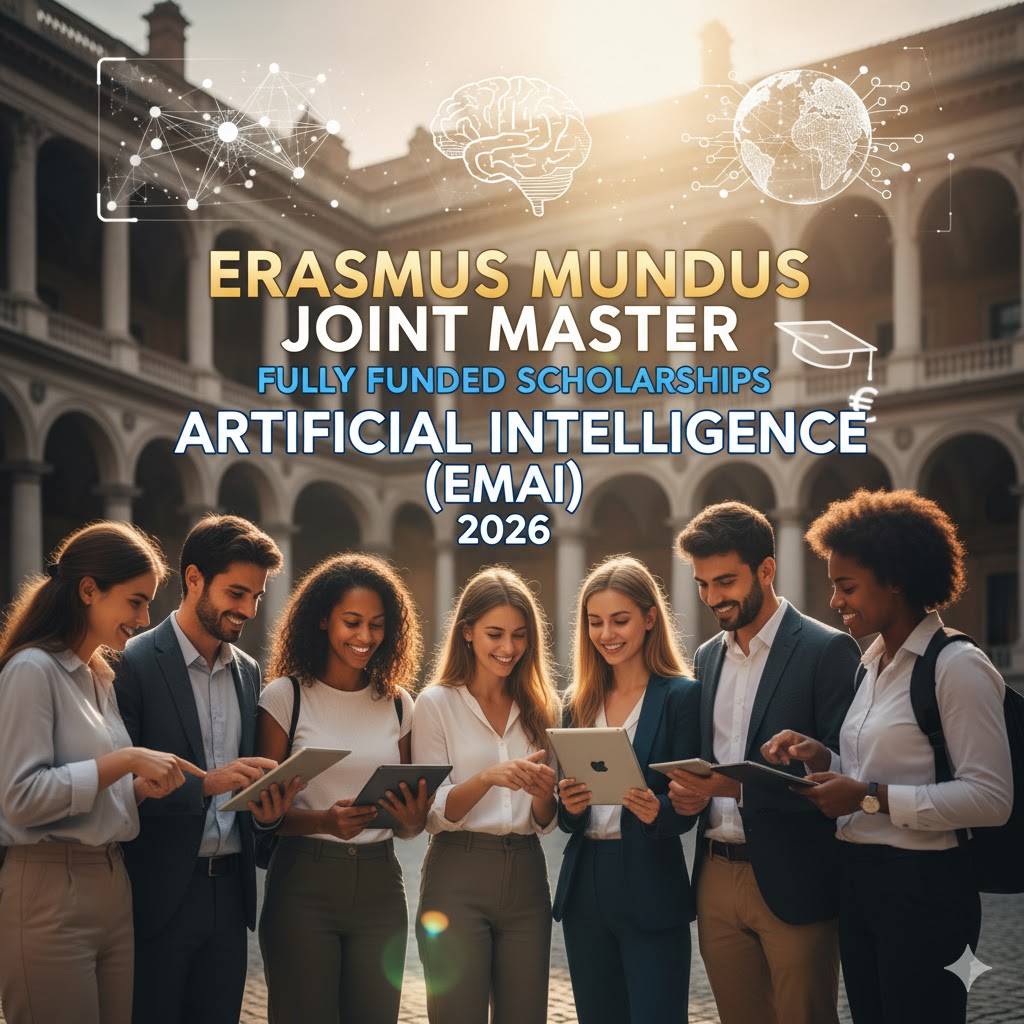 Erasmus Mundus Joint Master Fully Funded Scholarships in Artificial ...